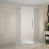 Aston Neoscape 42" x 72" Neo-angle Hinged Shower enclosure & Reviews | Wayfair